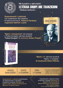 LETËRSIA SHQIPE DHE TRANZICIONI – Dielli | The Sun